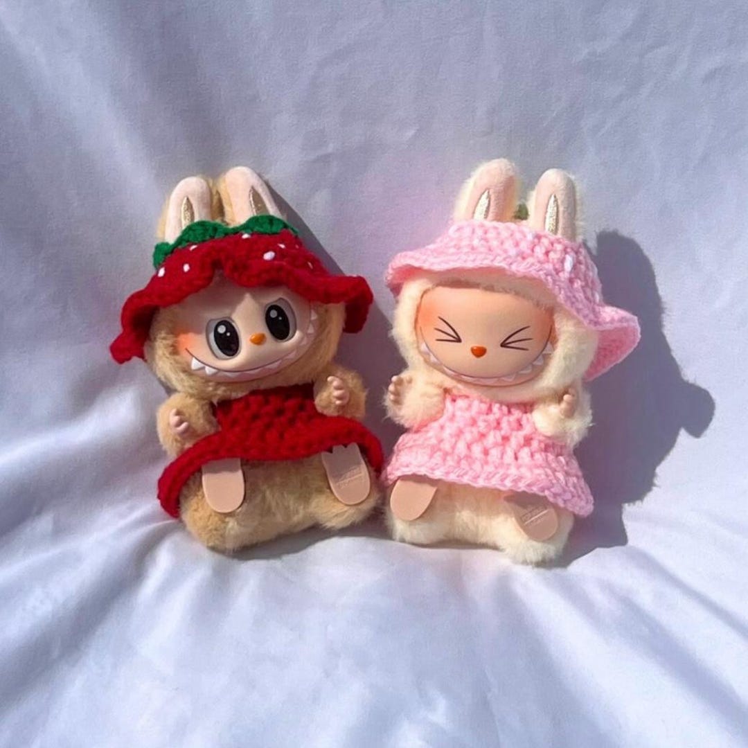 Strawberry Labubu Outfit - Etsy