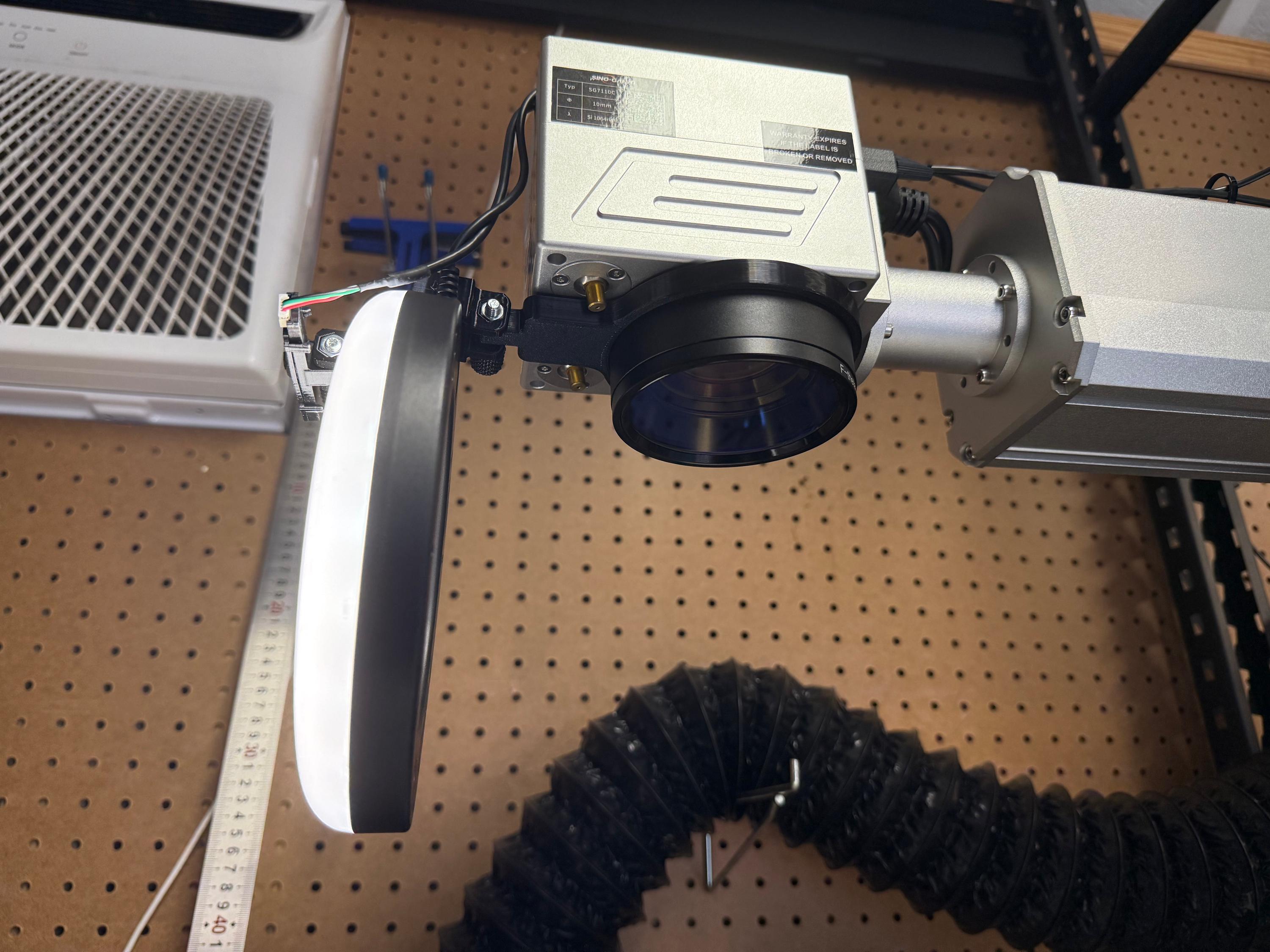 Camera and Ring Light for Fiber and UV Galvo Lasers - Swivel Version - Etsy