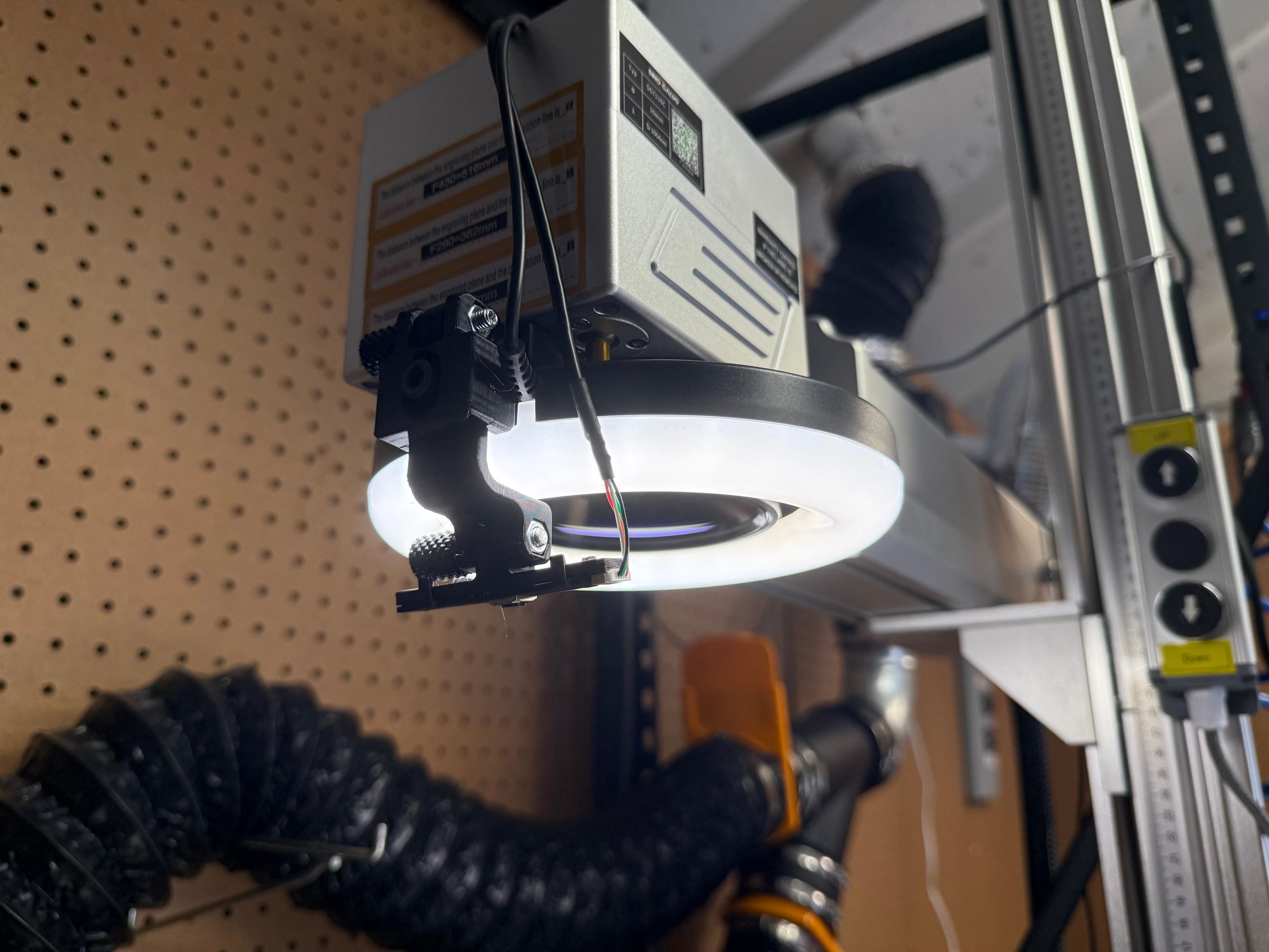 Camera and Ring Light for Fiber and UV Galvo Lasers - Swivel Version - Etsy