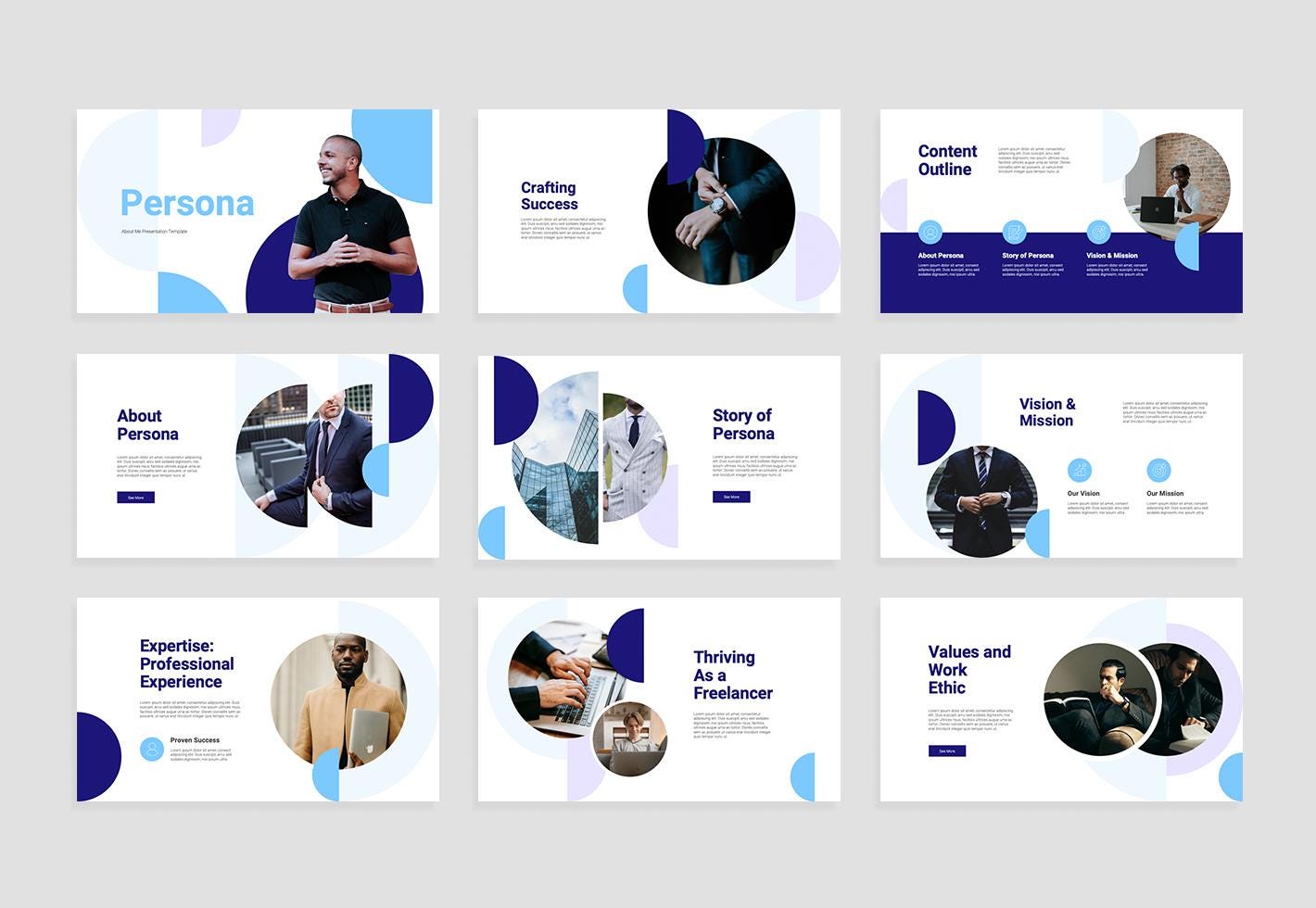Portfolio Powerpoint Presentation Template / Editable Powerpoint ...