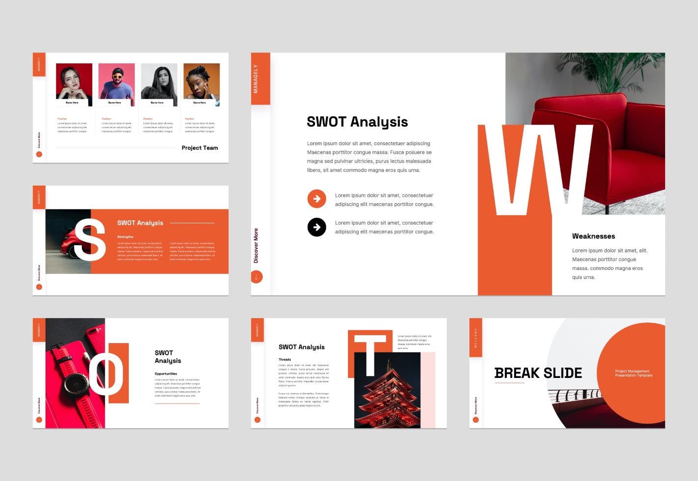 Project Management Powerpoint Presentation Template / Editable ...