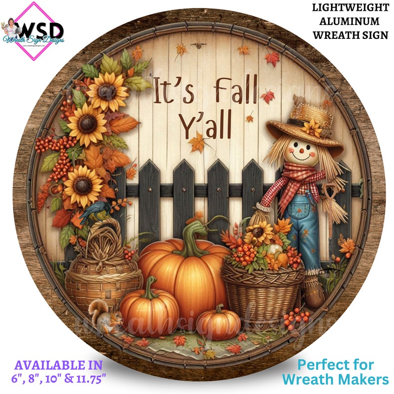 Fall Signs for Wreaths - Etsy