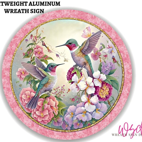 Metal Hummingbird Sign - Etsy