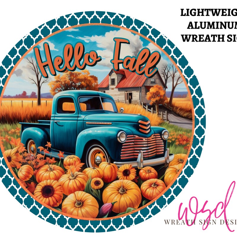 Teal Fall Decor - Etsy