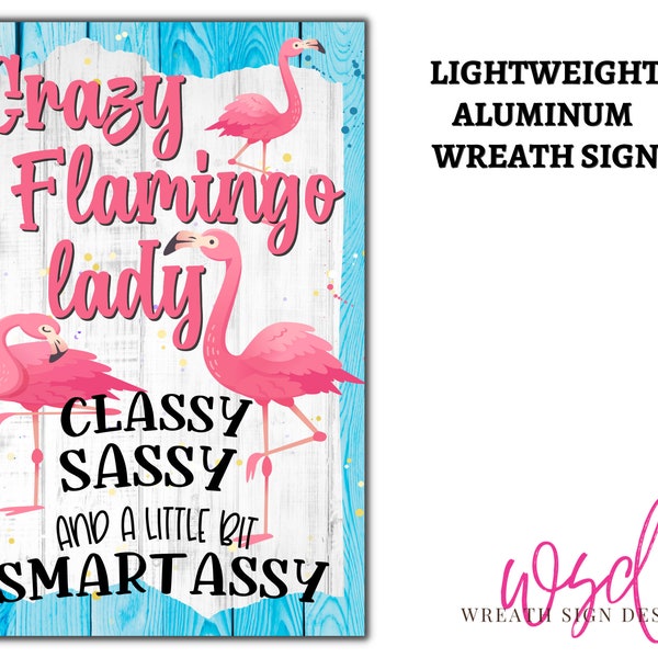 Crazy Flamingo Sign - Etsy