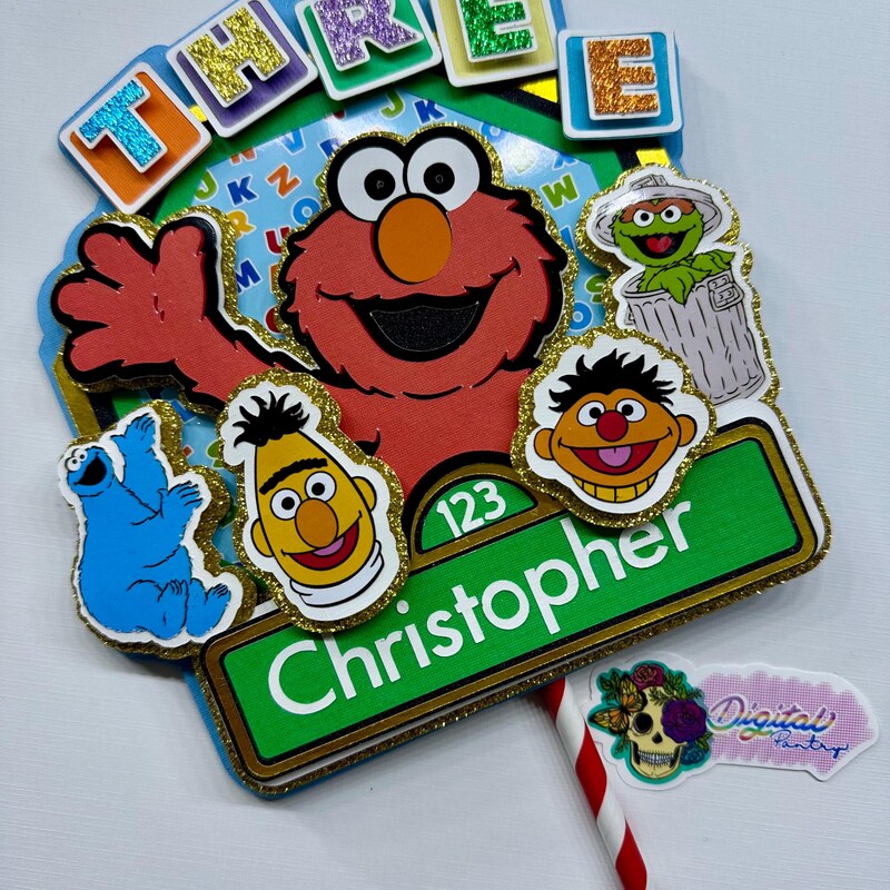 Elmo Cake Topper - Etsy