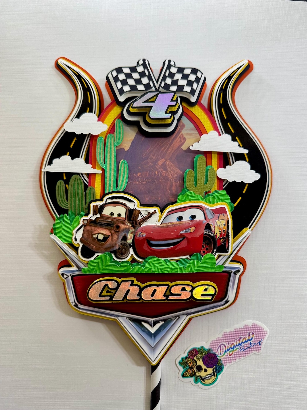 Cars Cake Topper - Etsy
