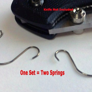 Benchmade Knife Omega Spring Set for Benchmade Bugout 535, Mini-bugout ...