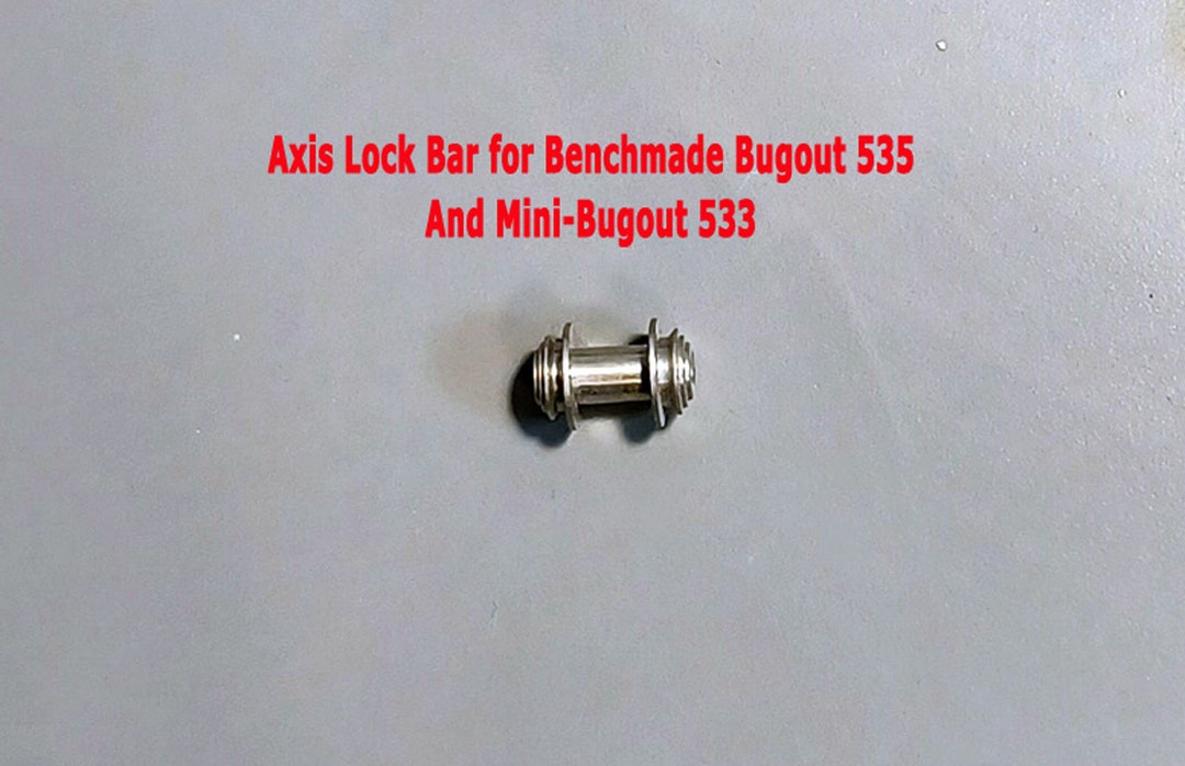 Benchmade Bugout 535 Axis Lock Bar: Stainless Steel Replacement - Etsy