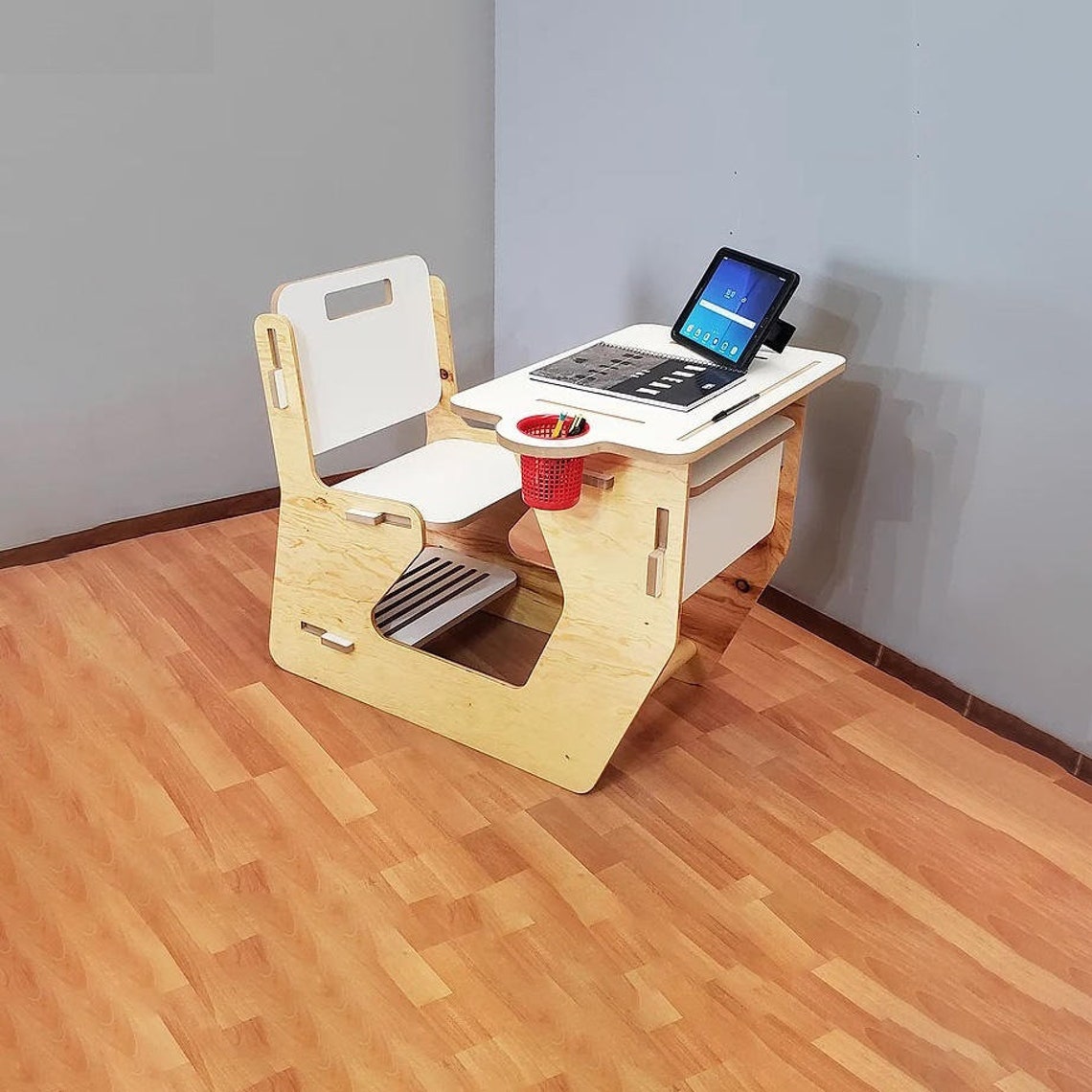 Study Desk for Children Laser Cut Dxf Plan CNC Cutting CNC - Etsy