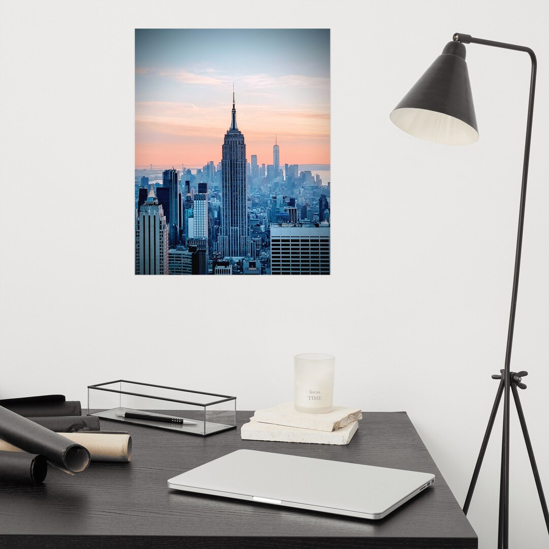 Empire State Poster - Etsy