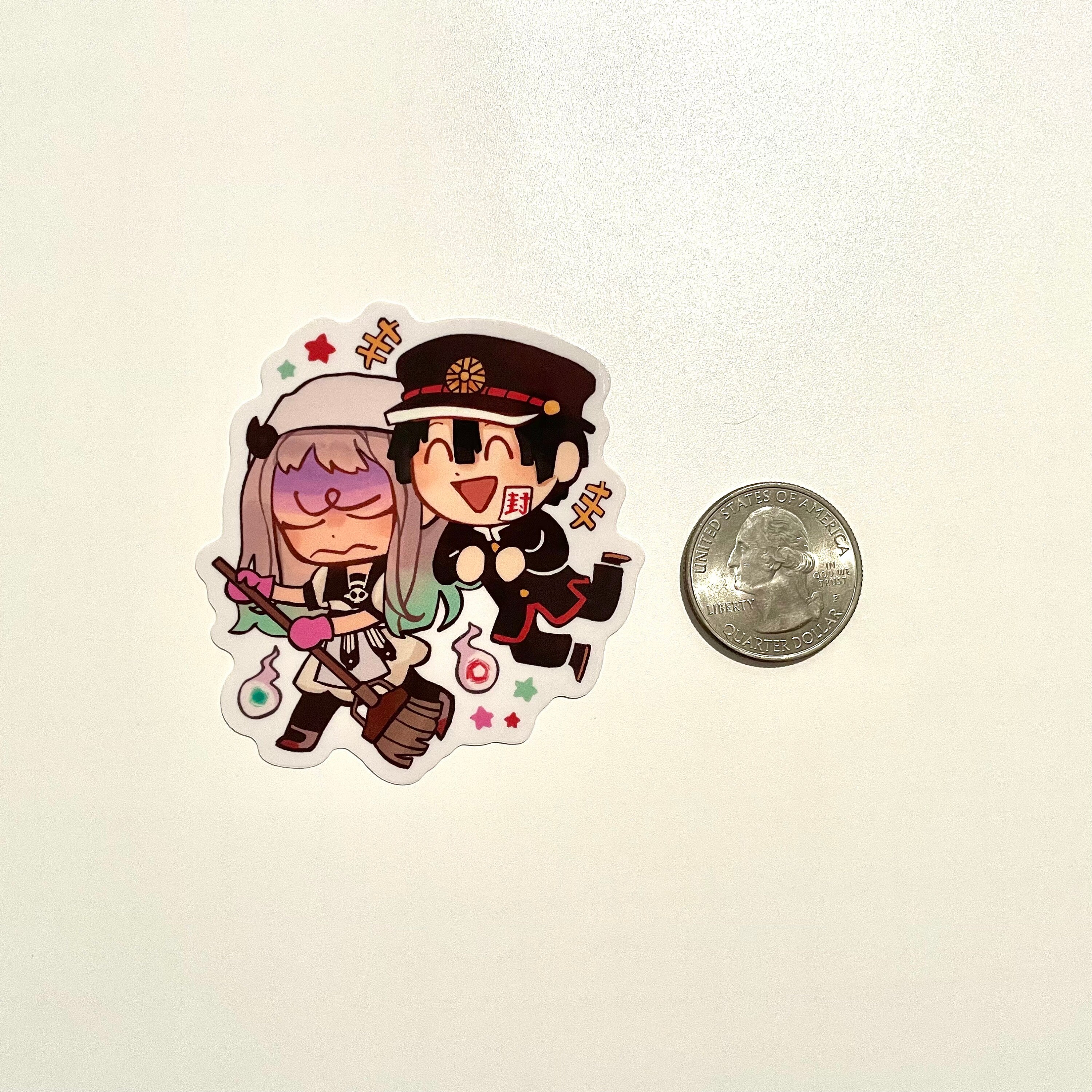 Toilet Bound Hanako-kun Clear Vinyl Stickers - Etsy