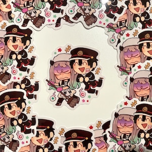 Toilet Bound Hanako-kun Clear Vinyl Stickers - Etsy