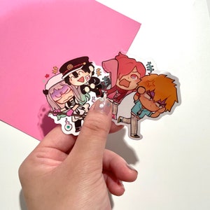 Toilet Bound Hanako-kun Clear Vinyl Stickers - Etsy