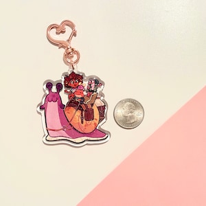 Amphibia Plantar Family Glitter Epoxy Acrylic Charm Anne Sprig Hop Pop ...