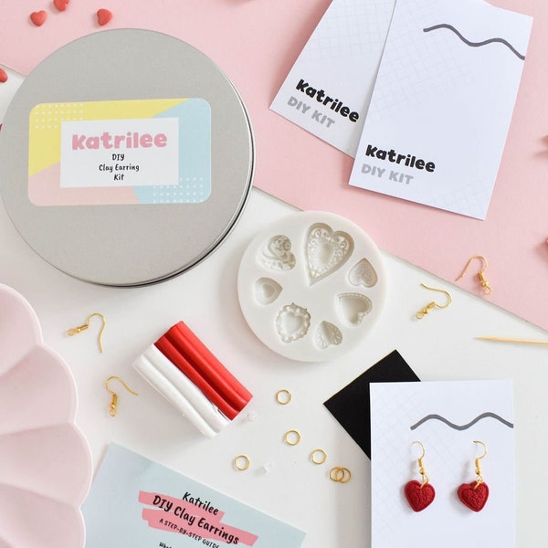 Polymer Clay Earring Kit - Etsy