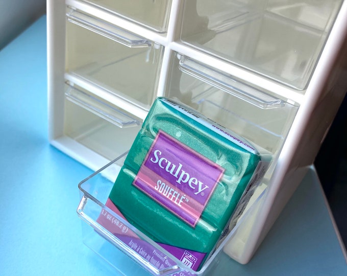 Polymer Clay Storage Drawers, Craft Kit, Small Business, Jewellery ...