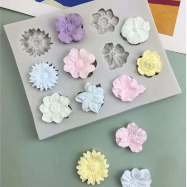 Rose Petal Silicone Mold - Etsy