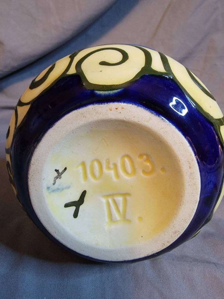 Antique Ditmar-urbach Vase - Etsy