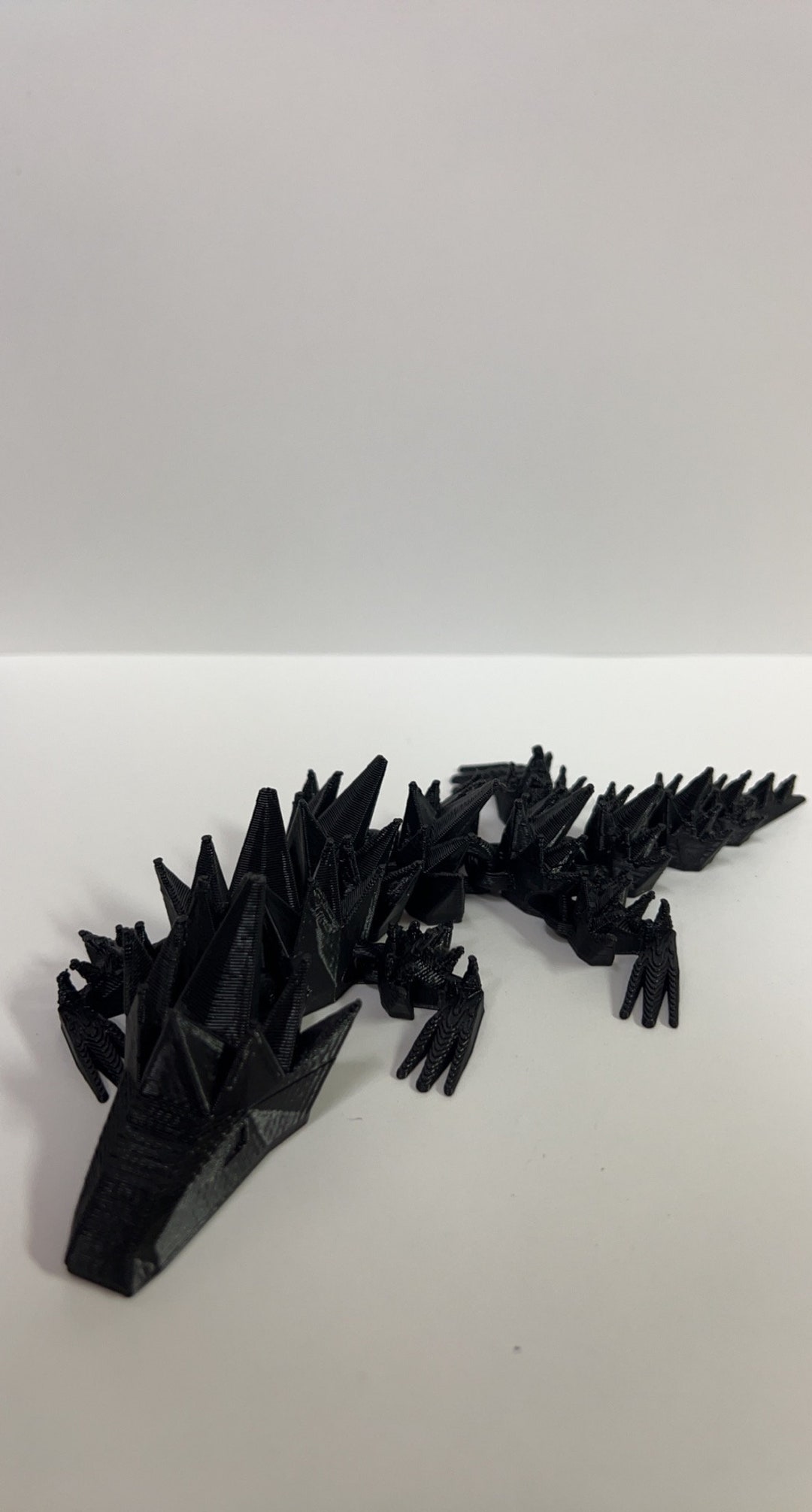 Articulated Spiky Lizard - Etsy