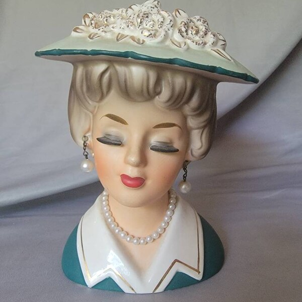 Vintage Lady Head - Etsy