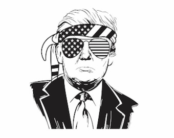 Donald Trump Svg | Etsy