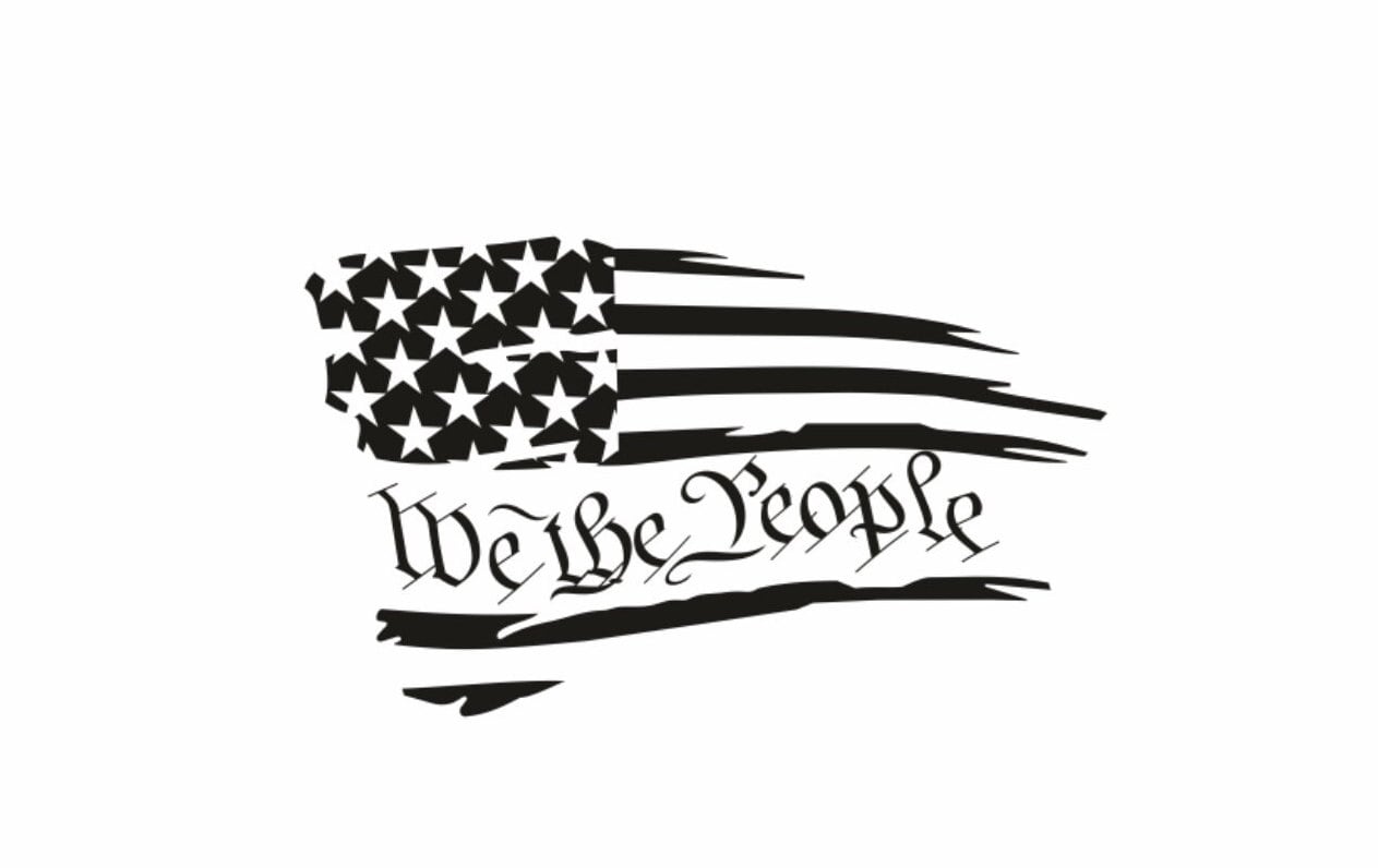 We the People Svg We the People American Flag Svg 2nd - Etsy