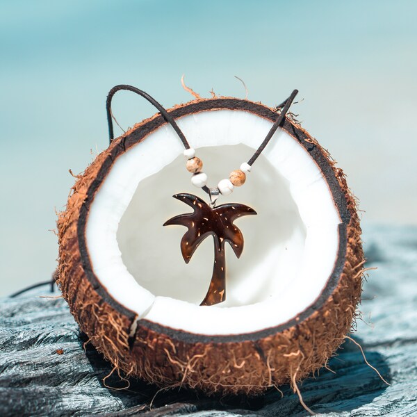 Coconut Necklace - Etsy