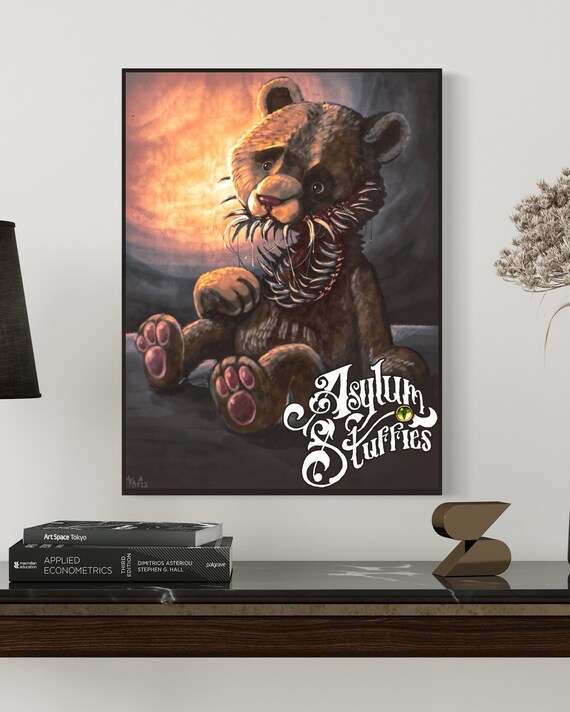 Scary Halloween Horror Monster Poster Creepy Decor 100% of - Etsy