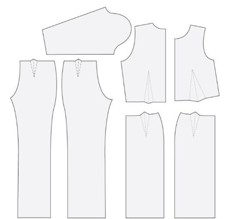 Custom Slopers Made With Your Measurements, Basic Pattern Blocks for ...