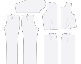 Basic Block Pattern - Etsy