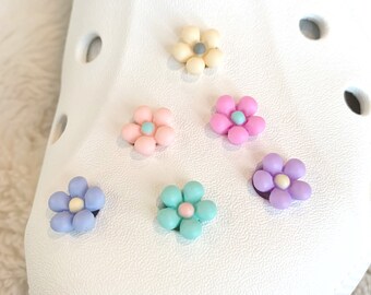 Flower Shoe Charms Flowers Crocs Charm Set - Etsy