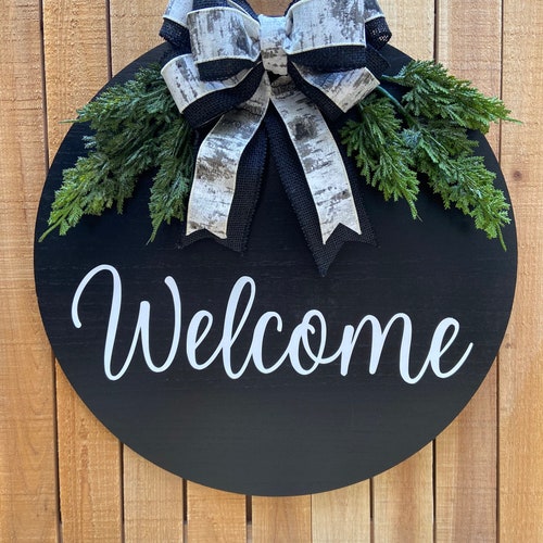 Italian Welcome Friends Italy Door Hanger Sign Ethnic - Etsy