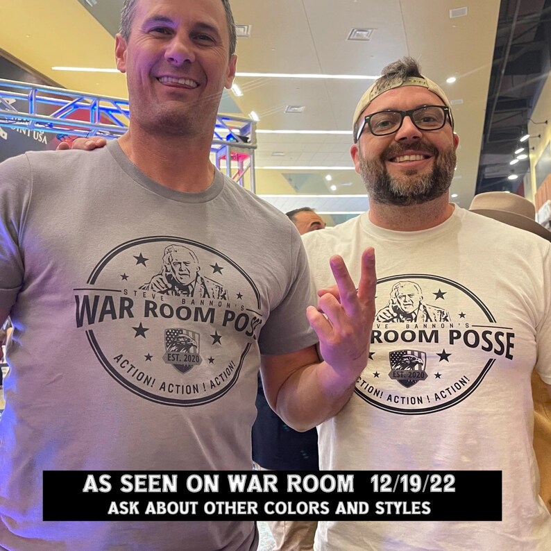Steve Bannon's War Room Posse T-shirt Political Gift - Etsy