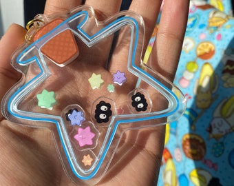 Anime Movie Soot Sprite Konpeito Shaker Keychain Acrylic Charms - Etsy