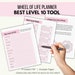Wheel of Life Printable Planner, Life Circle, Self Improvement, Self ...