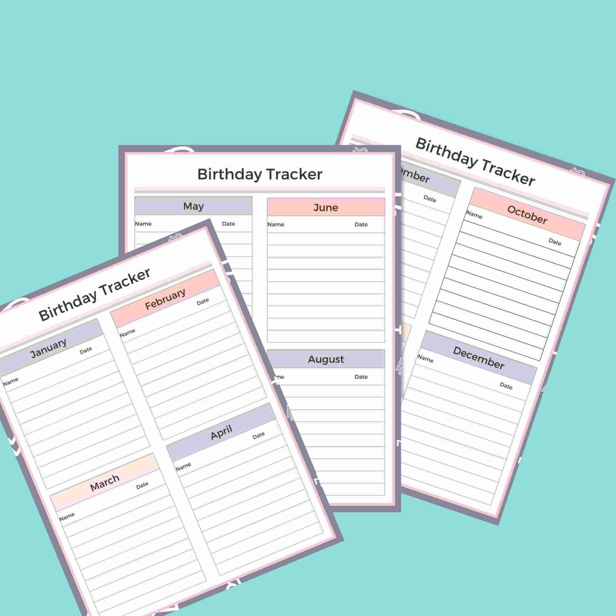 Zodiac Birthday & Party Planner Printable - Etsy