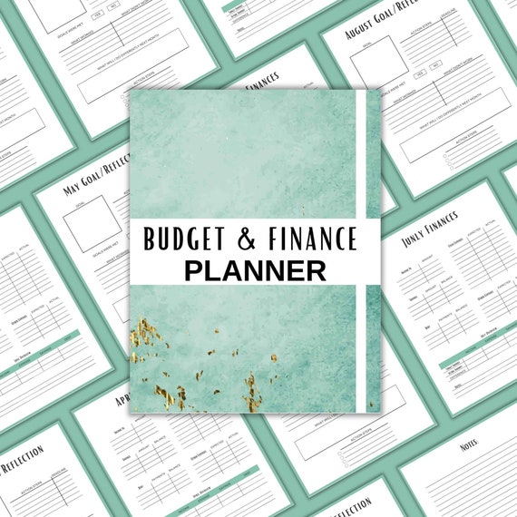 Finance Planner BUNDLE Budget Planner Templates Financial - Etsy