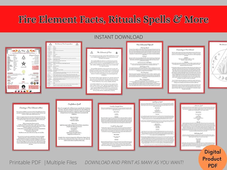 Five Classical Elements, Earth, Air, Fire, Water, Spirit, BOS ...