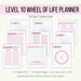 Wheel of Life Printable Planner, Life Circle, Self Improvement, Self ...