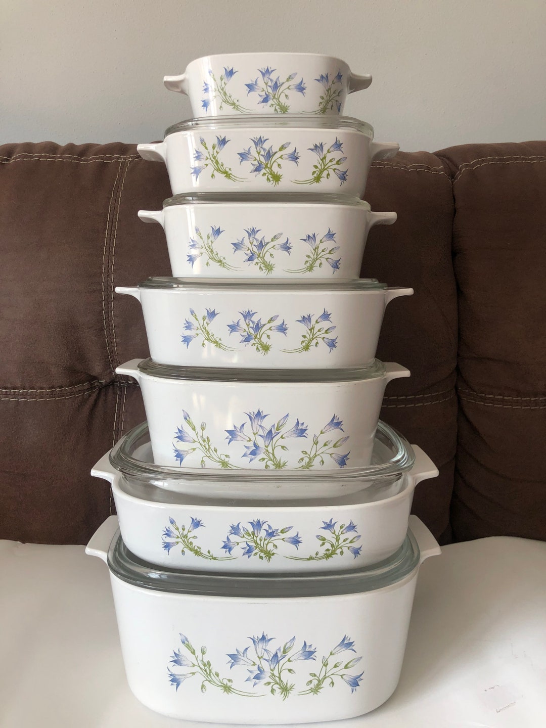 Corningware Blue Dust Dishes Various Sizes - Etsy