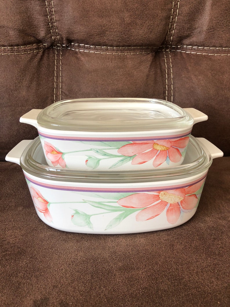Corning Ware Peony Dishes Various Sizes - Etsy