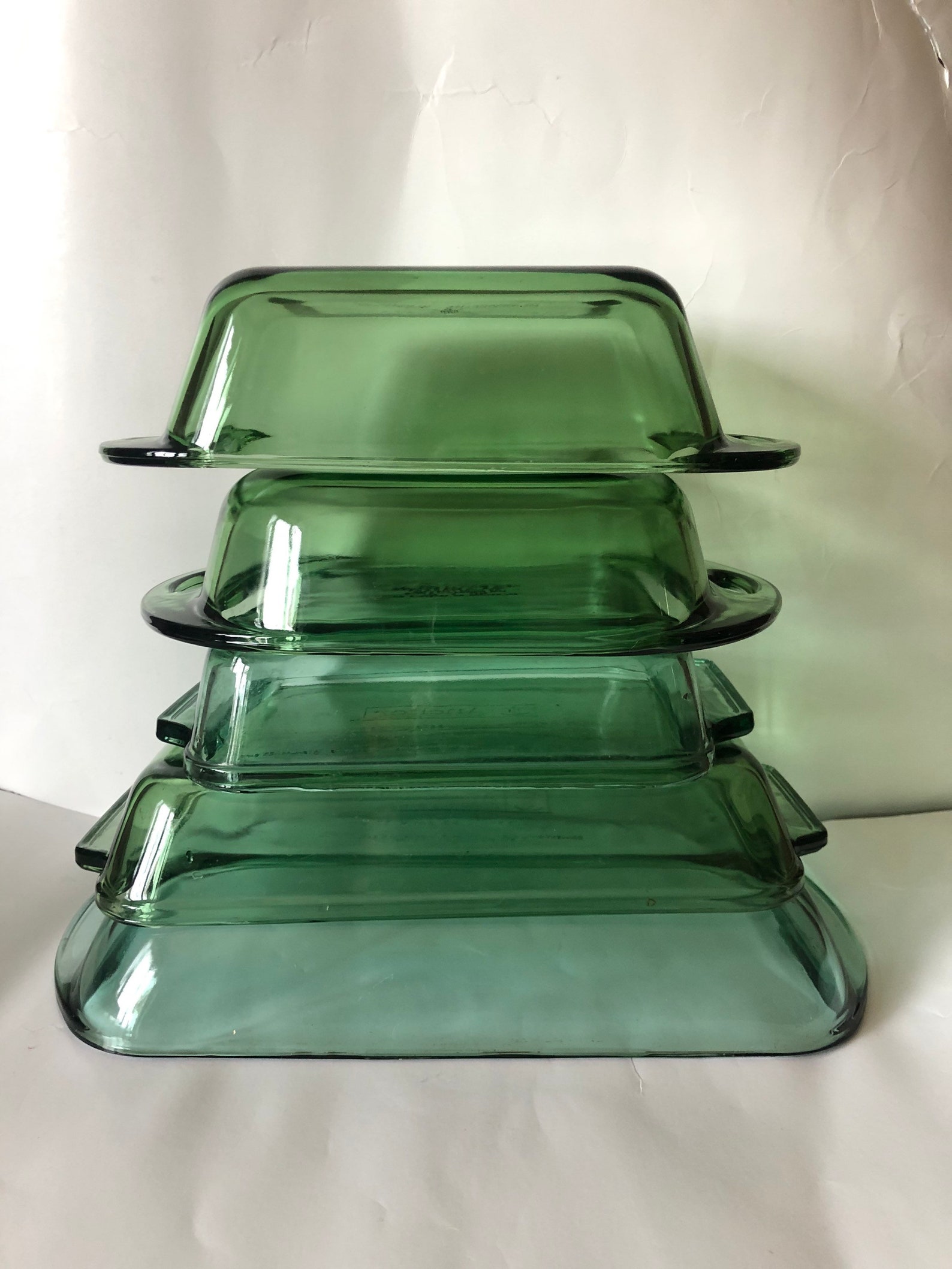 Anchor Hocking Green Colorful Bakeware - Etsy