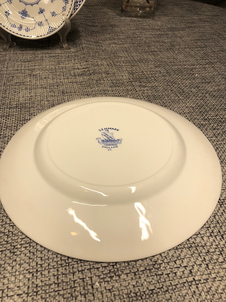 Furnivals Limited Denmark England Dinner Desert Saucers - Etsy