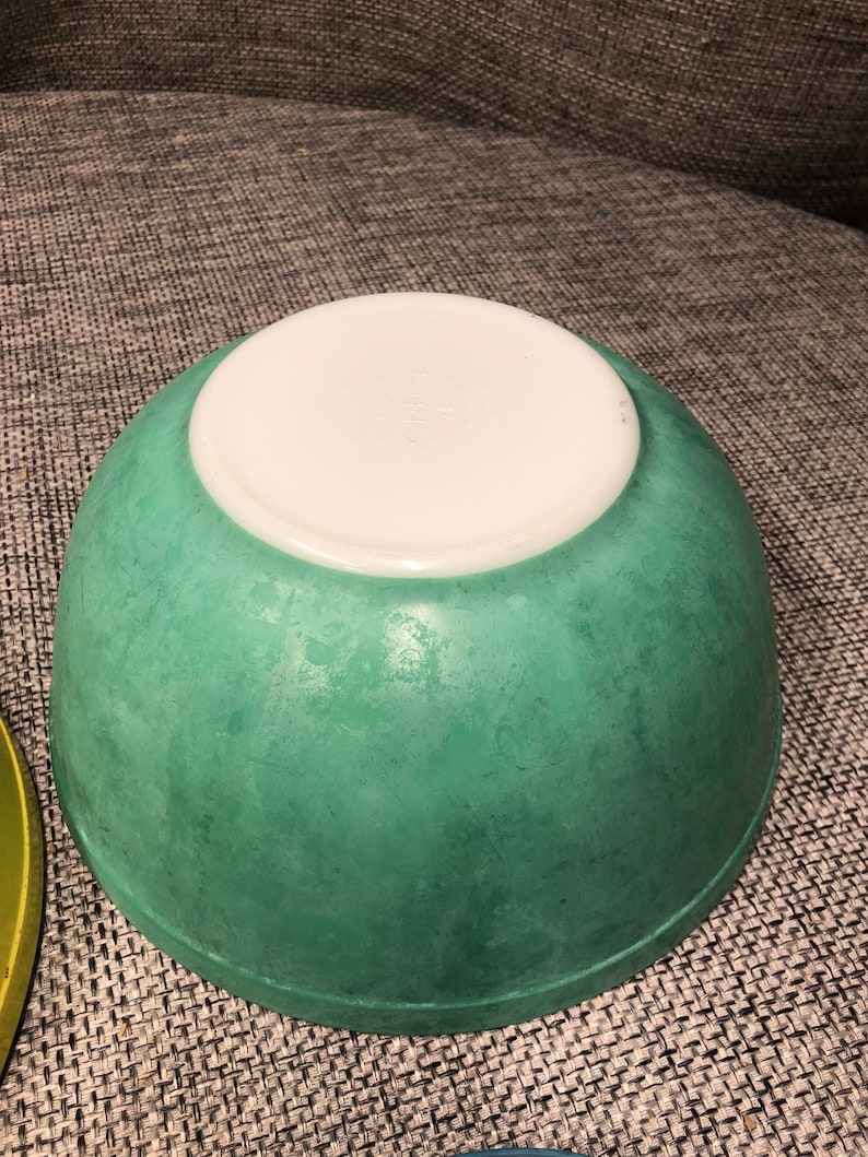 Pyrex Primary Color Yellow 404 Green 403 Red 402 Blue 401 - Etsy