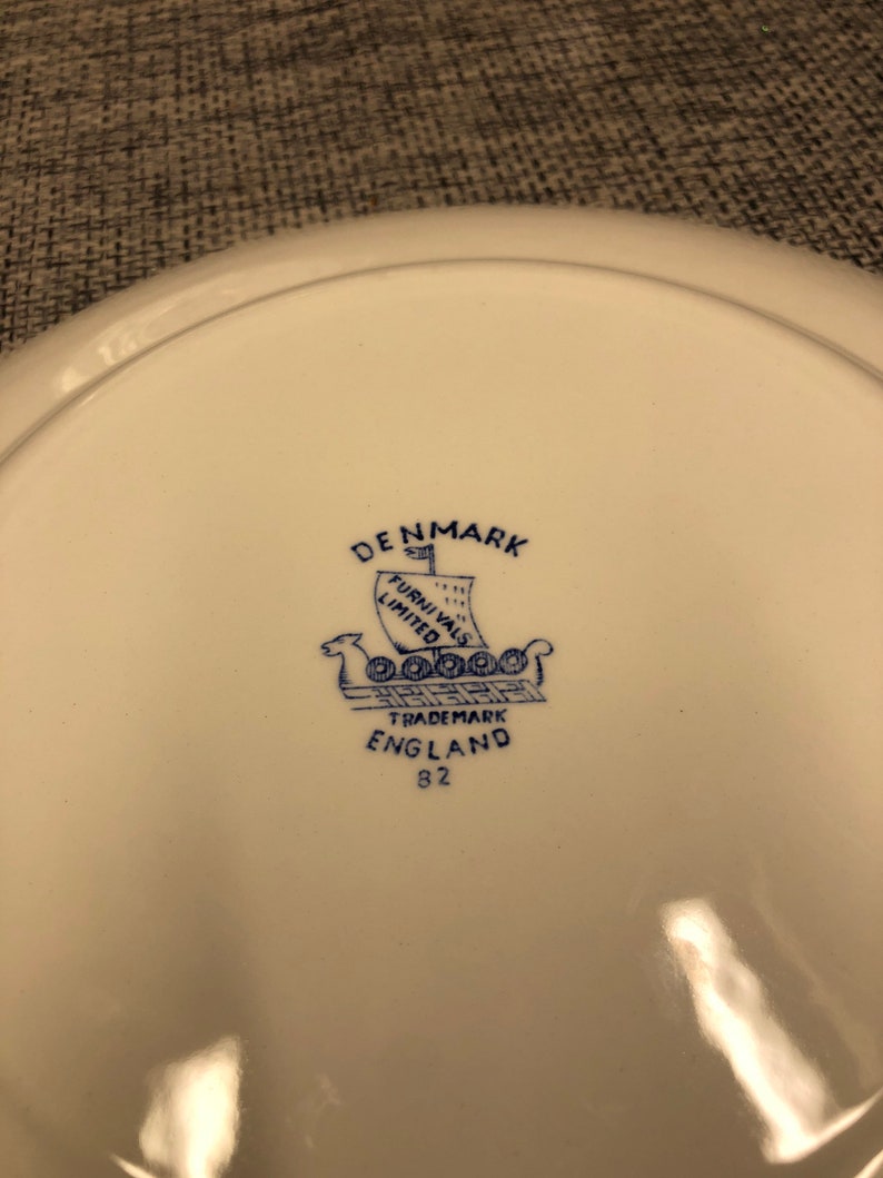 Furnivals Limited Denmark England Dinner Desert Saucers - Etsy