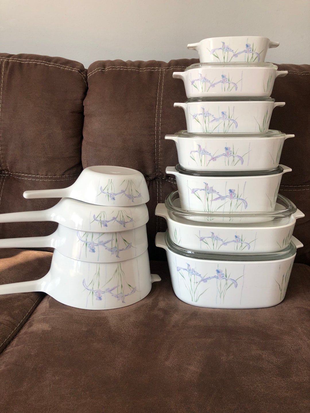 Corning Ware Shadow Iris Various Sizes Mini to 5 Qt - Etsy