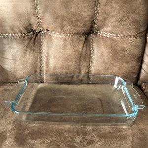 Pyrex Clear Glass Casserole: France Made Bakeware - Etsy