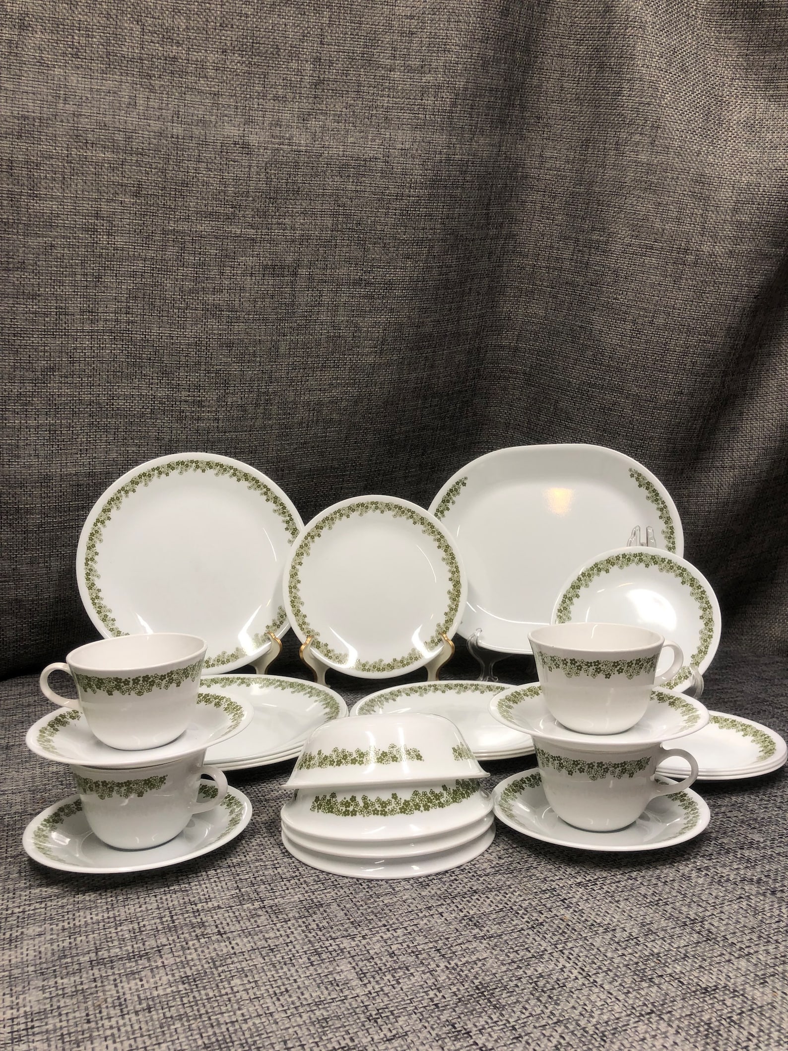 Corelle Crazy Daisy Spring Blossom Dinnerware Set - Etsy