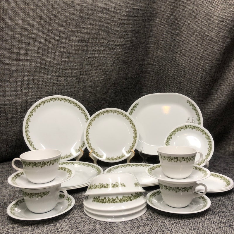 Corelle Daisy Dinnerware - Etsy